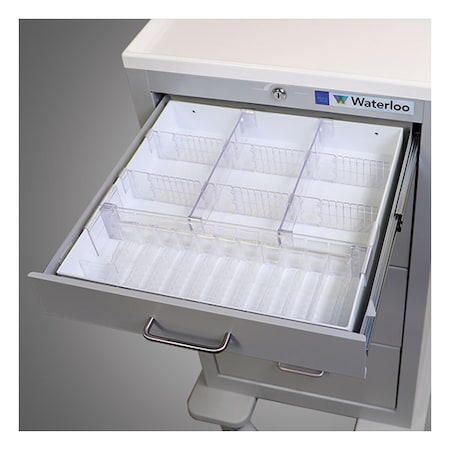 Waterloo Healthcare Waterloo Junior Cart Ampule Holder Divider Tray ...