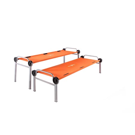 Disc-O-Bed Disc-Bed , Orange, Single (No Organizer) 19803 | Zoro