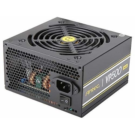 Antec Power Supply, 200 to 240V AC, 3.3/5/12/-12/5V DC, 500W, 18/16/38 ...