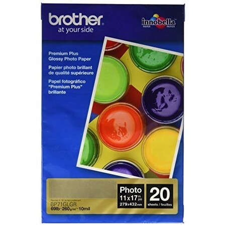 Brother Innobella Ledger-size Glossy Photo Paper, 20 sheets () BP71GLGR ...