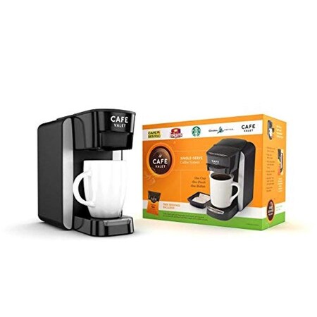 Cafe Valet Cafe Valet Starter Pack, Brewer and Coffee Filter Pack ...