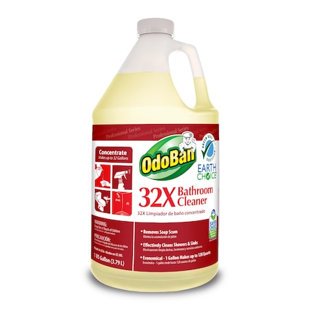 Odoban 32X Bathroom Cleaner Concentrate, 1 Gallon 9355C62-G4 | Zoro