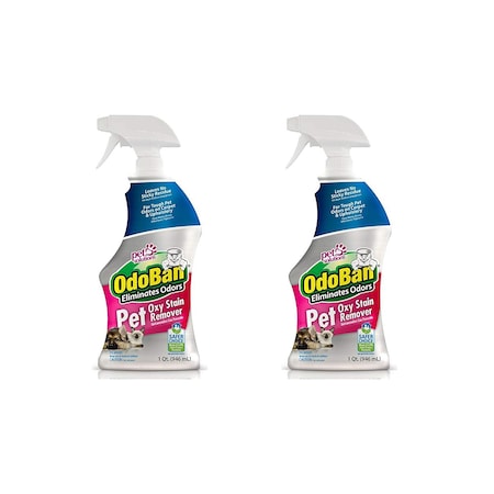 Odoban OdoBan Pet Oxy Stain Remover & Odor Eliminator, 32 fl oz Spray ...