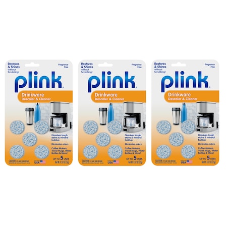 Plink Plink Drinkware Descaler and Cleaner, 15 Tablets BND02715 | Zoro