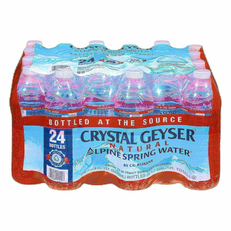 Crystal Geyser Crystal Geyser Natural Alpine Spring Water, 16.9oz ...