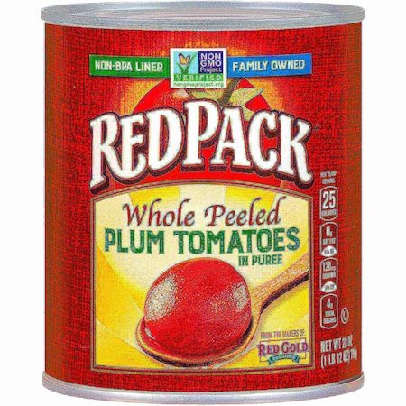 Redpack Redpack Tomatoes Whole Peeled in Puree 28oz RPKAH28C12 | Zoro