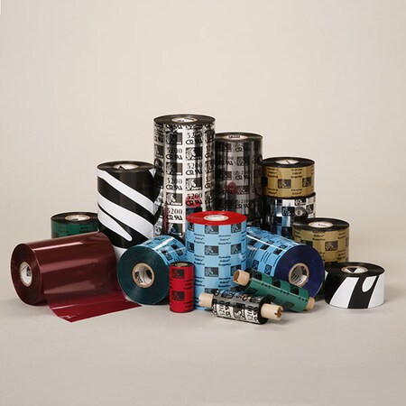 Zebra Technologies Zebra Thermal Transfer Ribbon, Resin,4.33" x 244 ...