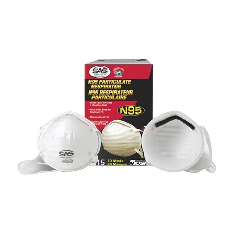 Sas Safety Respirator N95 8615 | Zoro