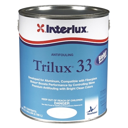International Paint Interlux Trilux 33/Bio Blk Qt YBA063/QT | Zoro
