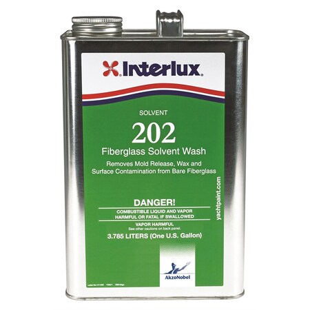 International Paint Interlux Fibrgls Solvent Wash Y202/QT | Zoro