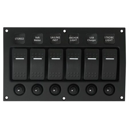 Marpac Switch Pnl Pls 6 Brkr SP3316P | Zoro