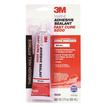 3M Marine 5200 Sealant Fc Wht 1 Oz 6535 | Zoro
