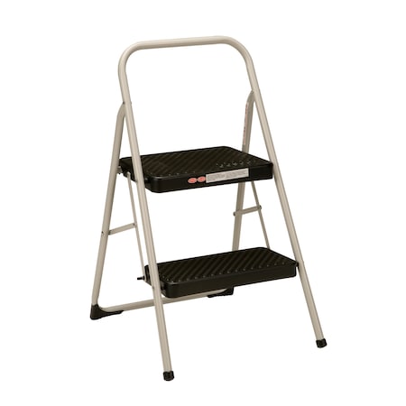Cosco Step Ladder, 2 Step, Type Iii, 200 Lbs. Capacity 11135CLG1E | Zoro