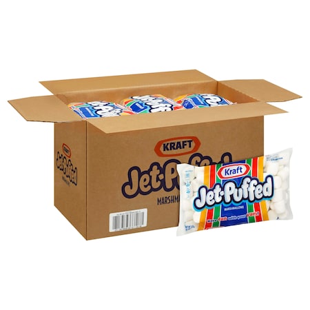 Jet-Puffed Jet-Puffed Regular White Marshmallows 1lbs Bag, PK12 ...