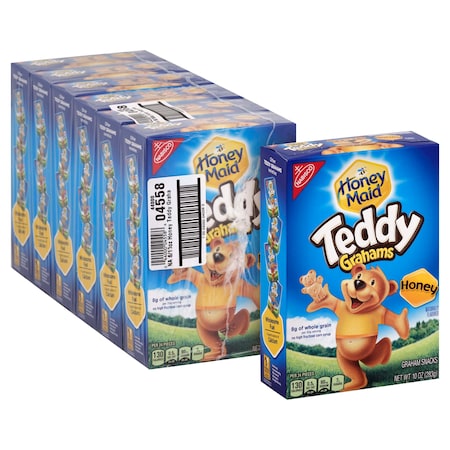 Nabisco Nabisco Honey Teddy Grahams Cookies 10 oz., PK6 04558 | Zoro