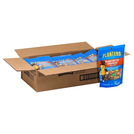 Planters Planters Peanut Butter Chocolate Trail Mix 6 oz. Bag, PK12 ...