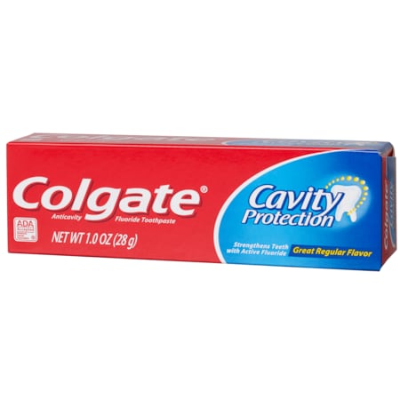 Colgate Colgate Anticavity Regular Flavor Toothpaste 1 oz., PK24 151111 ...