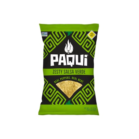 Paqui Paqui Cool Salsa Verde Good Tortilla Chip 2 oz., PK6 2012505 | Zoro