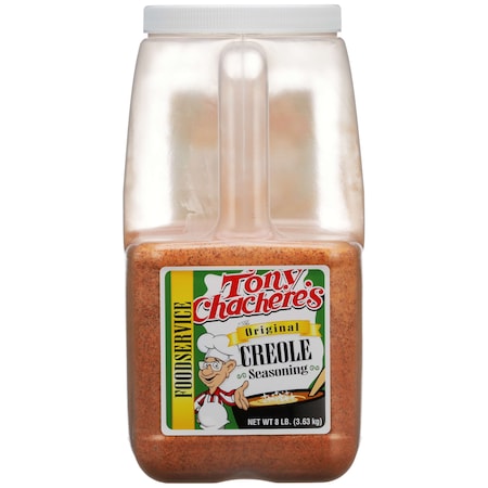 Tony Chacheres Creole Foods Tony Chachere's Creole Seasoning 8lbs, PK4 ...