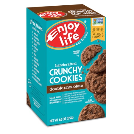 Enjoy Life Enjoy Life Double Chocolate Crunchy Cookie 6.3 oz., PK6 ...