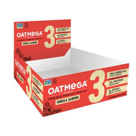Oatmega Oatmega 1.76 oz. Vanilla Almond, PK72 3012205 | Zoro