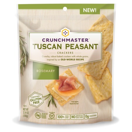 Crunchmaster Crunchmaster Tuscan Peasant Crackers Rosemary 3.54 oz ...