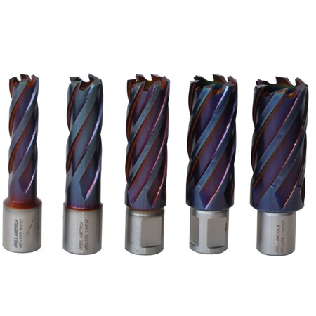 Drill America 5 Piece Set with 2" Depth of Cut - nACo (Nano-Composite ...