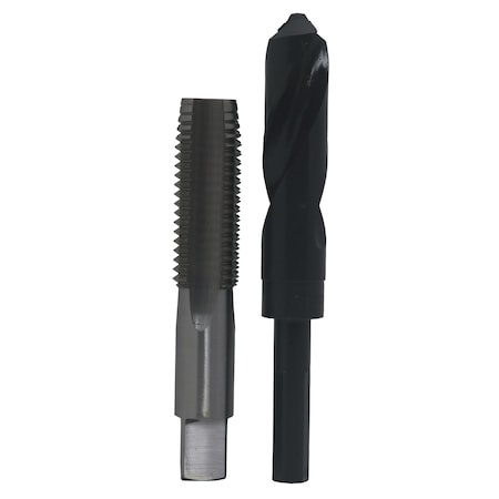 Drill America m30 X 2 HSS Plug Tap and 28.00mm HSS 1/2" Shank Drill Bit ...