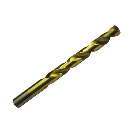 Drill America #26 Tin Coated Jobber Length Drill Bit DWDTN26 | Zoro