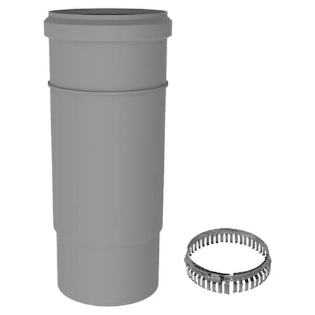 Polypro 3 in. Diameter Adjustable Pipe 3PPS-08ALC | Zoro