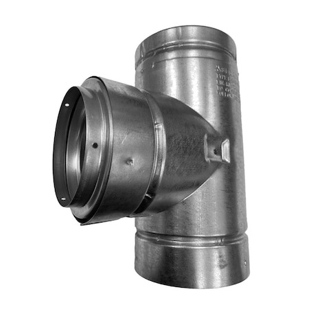 Duravent 6"X6"X4" BVENT Reducing Tee 6BVTR4 | Zoro
