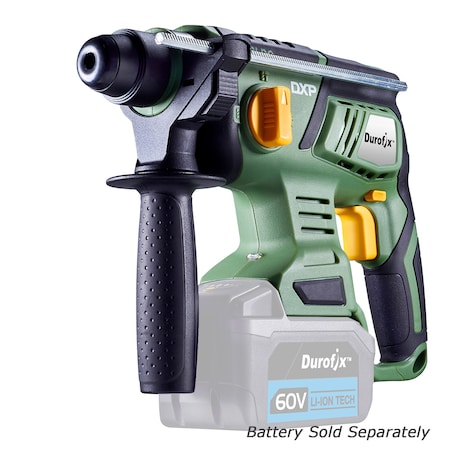 Durofix DXP 60V SDS-Plus BLDC Rotary Hammer Drill, Tool Only RY6001T | Zoro