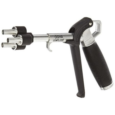Coilhose Pneumatics 3/8" Typhoon Blow Gun 6" Ext & Multi-Jet Tip BSPP ...