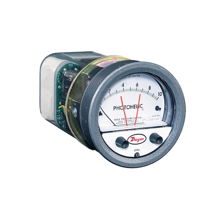 Dwyer Instruments Pressure switch/gage, range 1.5-0-1.5 kPa. A3300-3KPA ...