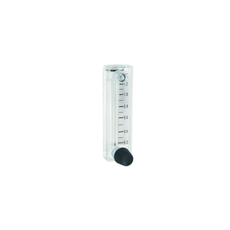 Dwyer Instruments Flowmeter, range .2-1.2 SCFH air, less configurable ...