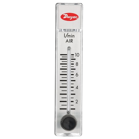 Dwyer Instruments Flowmeter, range 100-1000 cc/min air. RMA-13-SSV | Zoro