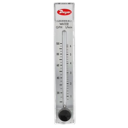 Dwyer Instruments Flowmeter, range .1-1 GPM water. RMC-141-SSV | Zoro