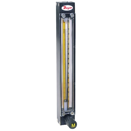 Dwyer Instruments Variable Area Flowmeter, 451 Scfh Glass Flmtr VA12424 ...