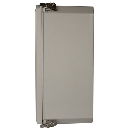 Wiegmann Fiberglass Enclosure, NEMA 4X, Hinged HW-201610CHTLW | Zoro