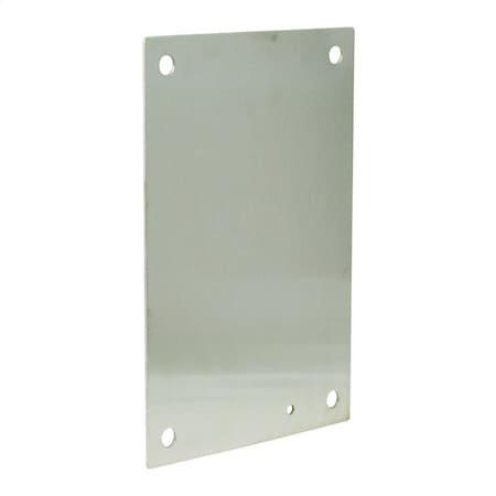 Wiegmann Back Panel, 1 in. H x 35 in. W, Stainless Steel NP3636SS | Zoro