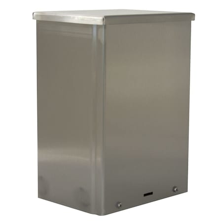 Wiegmann 304 Stainless Steel Electrical Enclosures, 12 in H, 4 in D, 12 ...