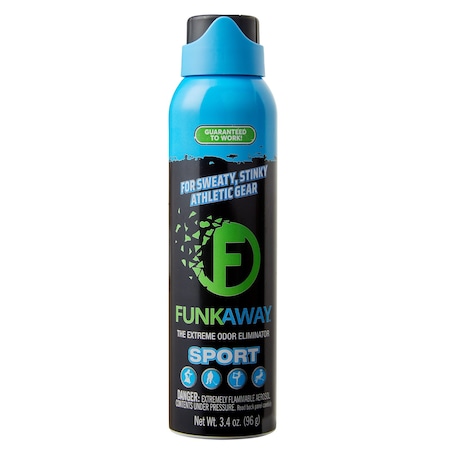 Funk Away Extreme Odor Eliminating Sport Peggable Aerospray FASA3.4 | Zoro
