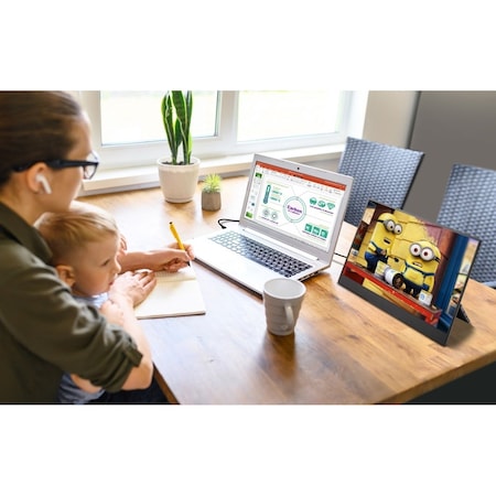 Luxor SideTrak Solo Touch Pro HD 158 Freestanding Portable Monitor ...