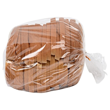 Blue Donuts Bread Bags with Ties, Reusable, 100 Clear Bags and 100 Ties ...