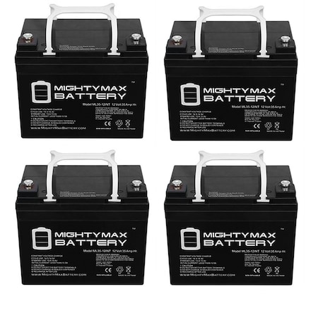 Mighty Max Battery 12V 35AH INT Battery Replaces Miller Electric Blue ...