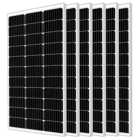 Mighty Max Battery Monocrystalline Solar Panel, 100 W, 12V, MC4 ...
