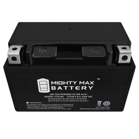 Mighty Max Battery 12 Volt 8.6 Ah 190 CCA Rechargeable Sealed Lead Acid ...