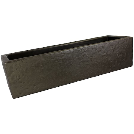Emsco Group EMSCO Group 30in Window Trough Planter, Bronze 2412-1 | Zoro