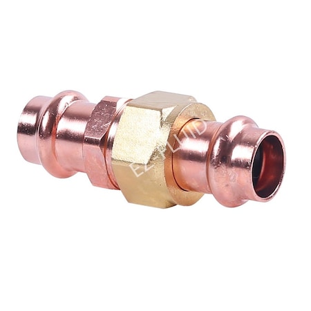 Ez-Fluid 1/2 P x P COPPER PRESS UNION EZPU248 | Zoro