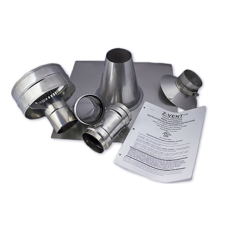 Eccotemp 3" Vertical Vent Kit V3VVK | Zoro